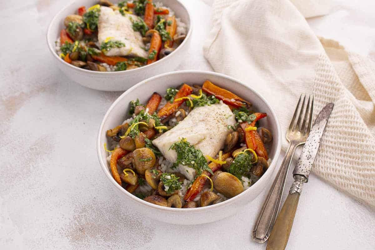 Poisson rôti & Pesto Citronné - Recette - Les Commis