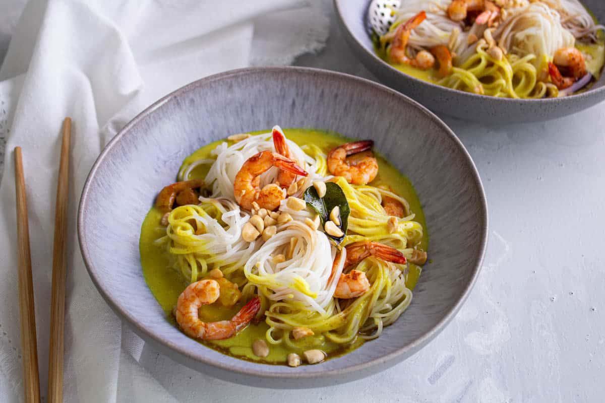 Le Curry des Commis aux Crevettes - Recette - Les Commis