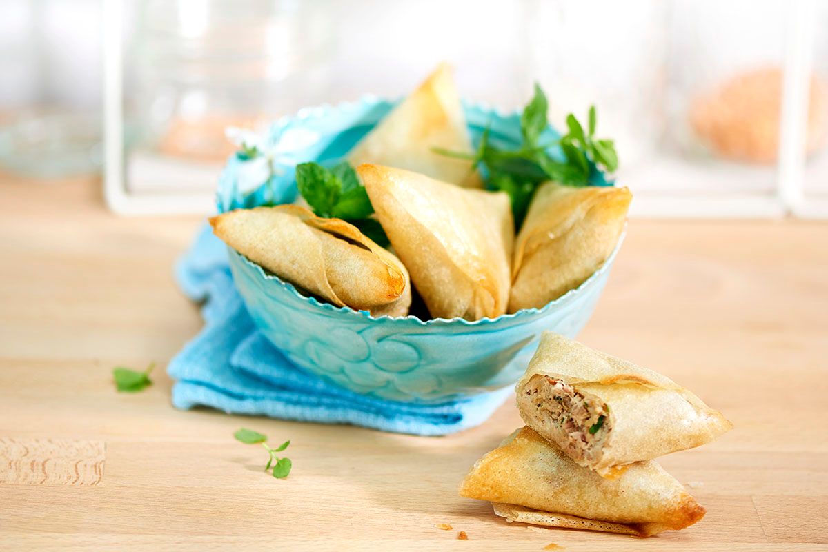 Samoussas au Thon - Recette - Les Commis