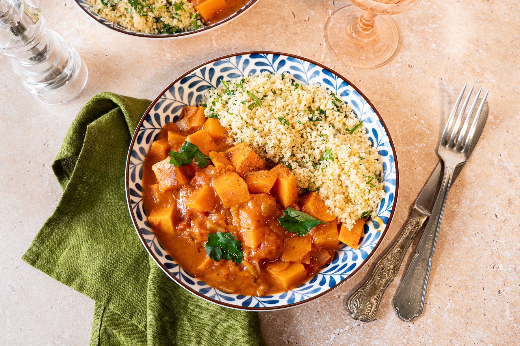 Mafé Végétarien à la Patate Douce - Recette - Les Commis