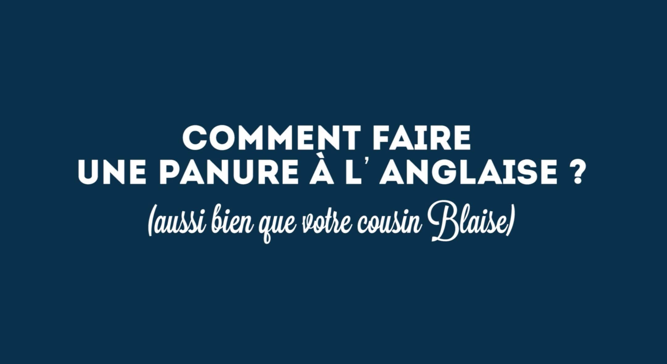 Tuto : Panure à l'Anglaise - Le Blog - Les Commis