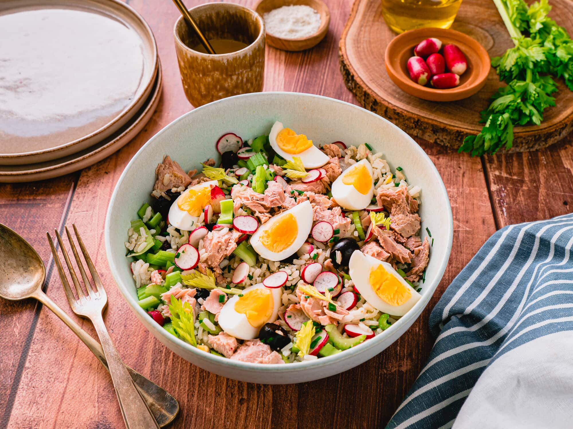Salade de Thon à la Niçoise - Recette - Les Commis